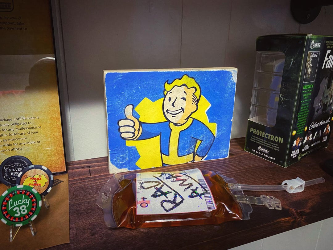 Fallout Vault Boy Wall/shelf Display - Etsy
