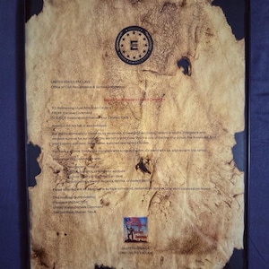 Fallout Enclave Recruitment Letter (distressed/framed) - Etsy
