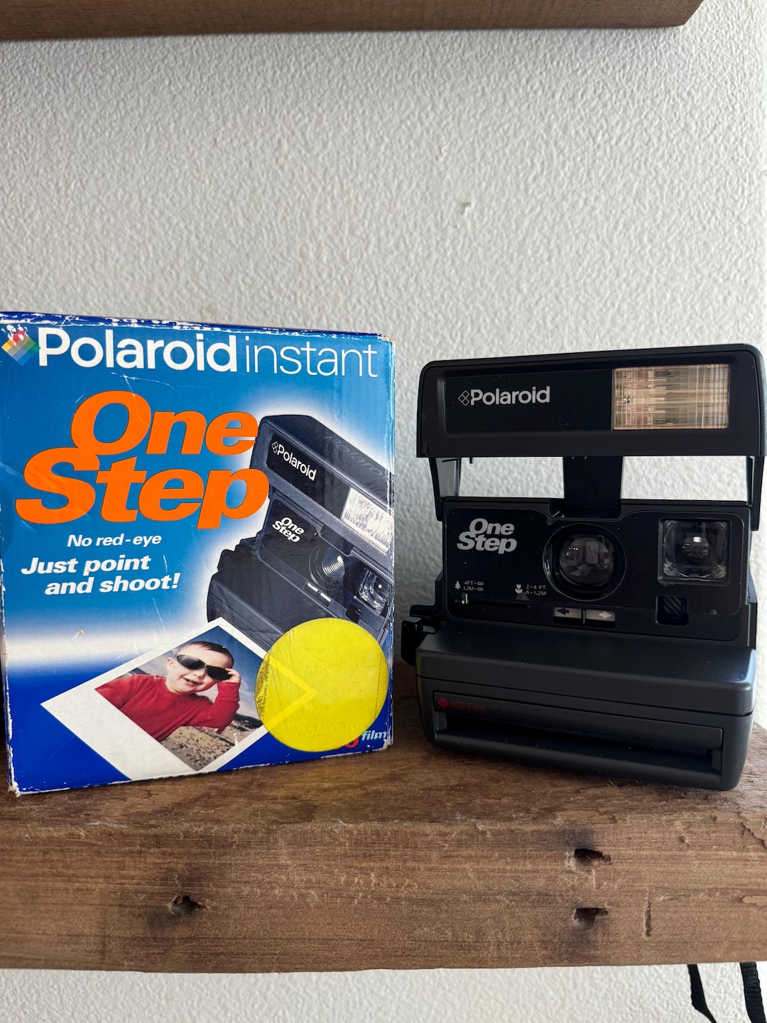 Polaroid Instant One Teep Camera With Box and Plastic Wrap- Vintage ...