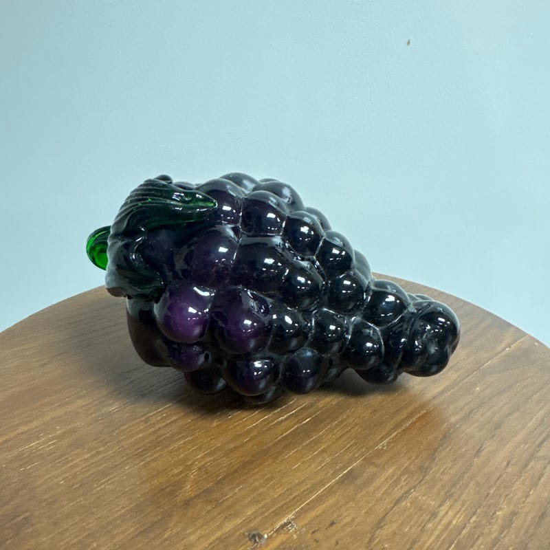 Bunch of Grapes Blown Glass - Etsy