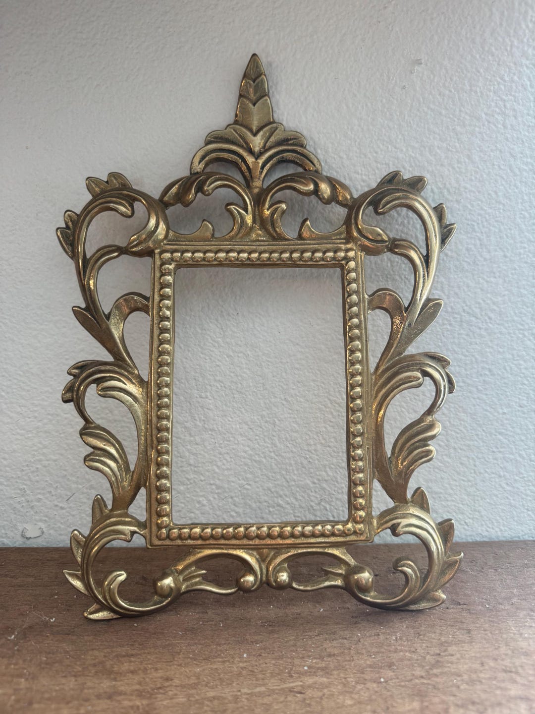 Vintage Brass Frame - Vintage Ornate Frame - Vintage Victorian Picture ...