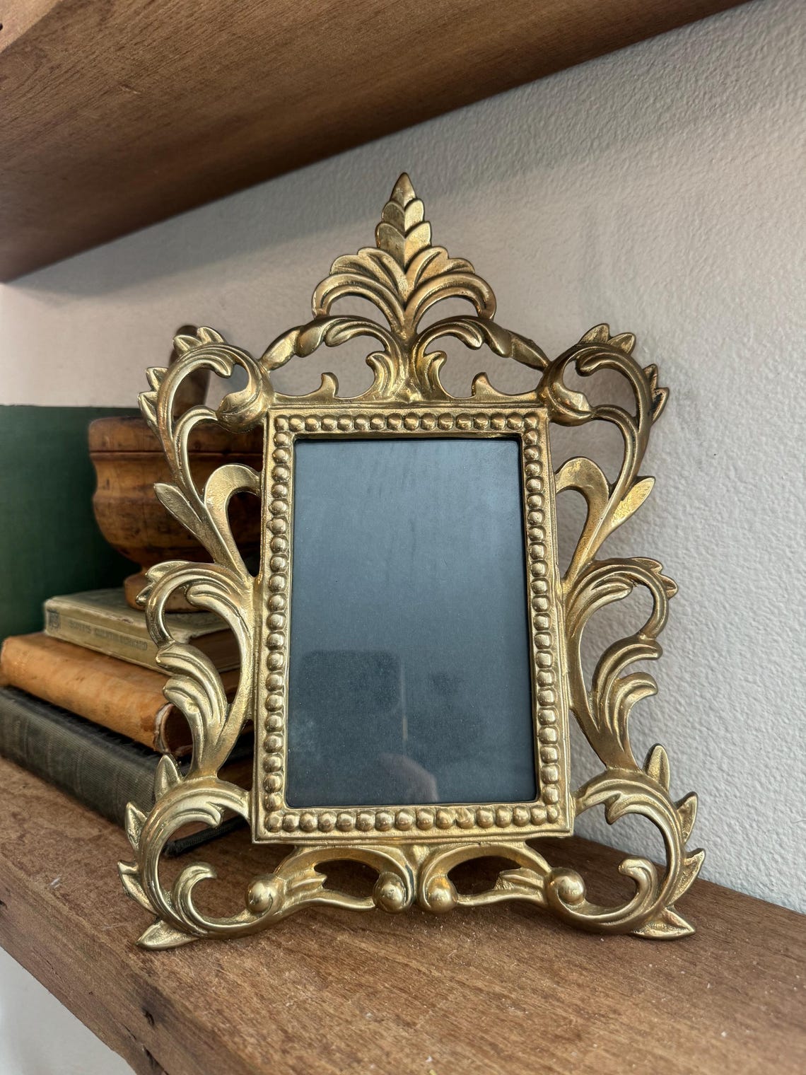 Vintage Brass Frame Vintage Ornate Frame Vintage Victorian Picture ...