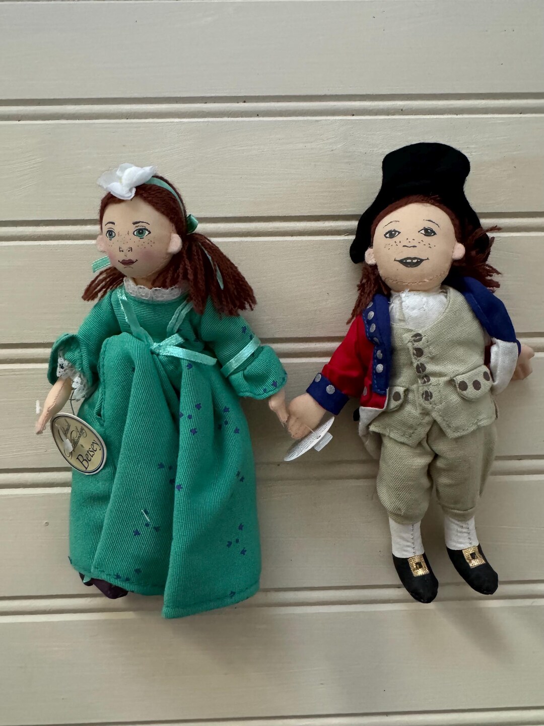 Colonial Williamsburg William & Betsy Set - Cloth William Doll - 6 Inch ...