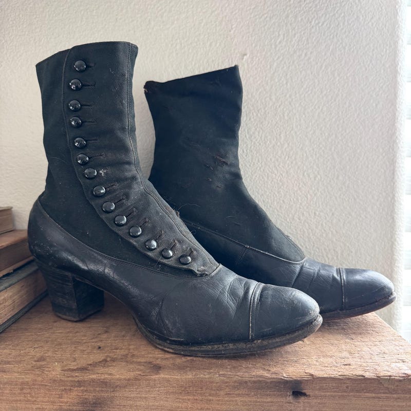 Button Boots - Etsy
