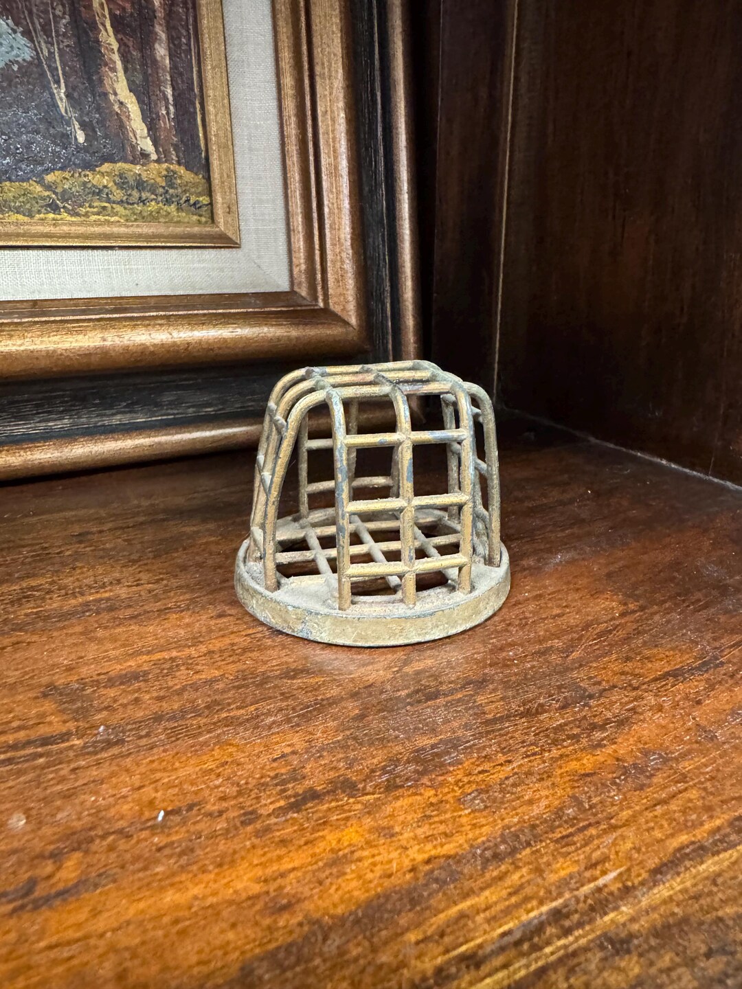 Vintage Metal Flower Frog - Vintage Flower Frogs - Vintage Flower Frogs ...