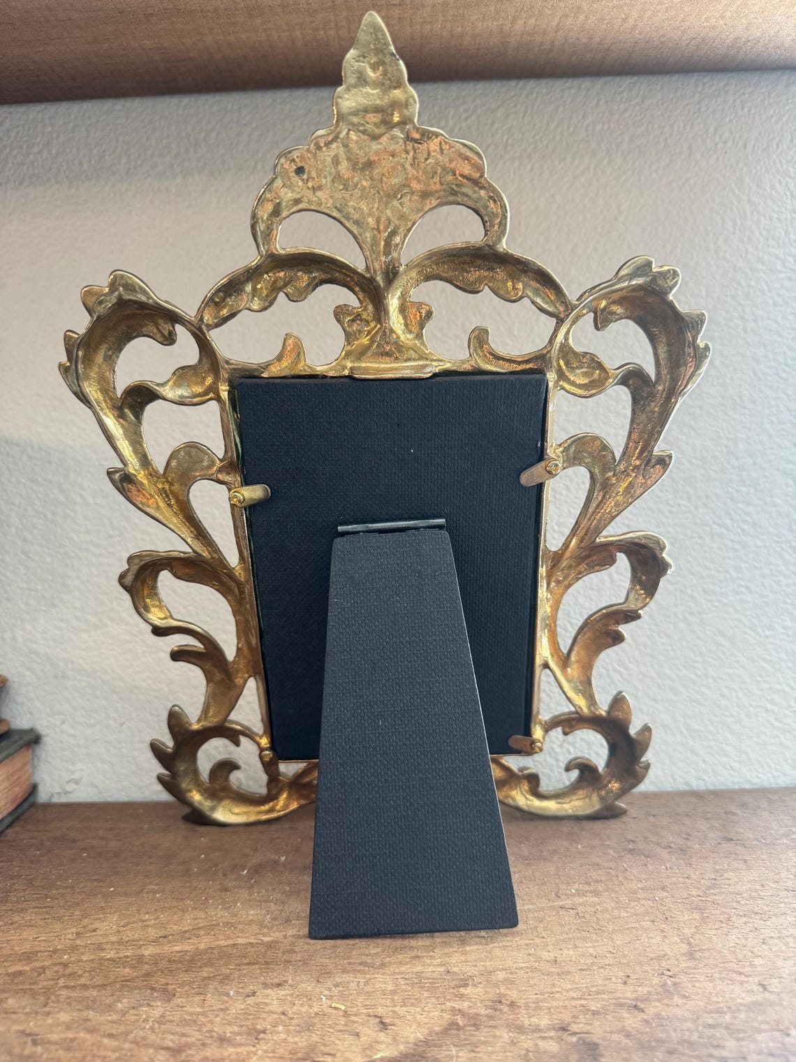 Vintage Brass Frame Vintage Ornate Frame Vintage Victorian Picture ...