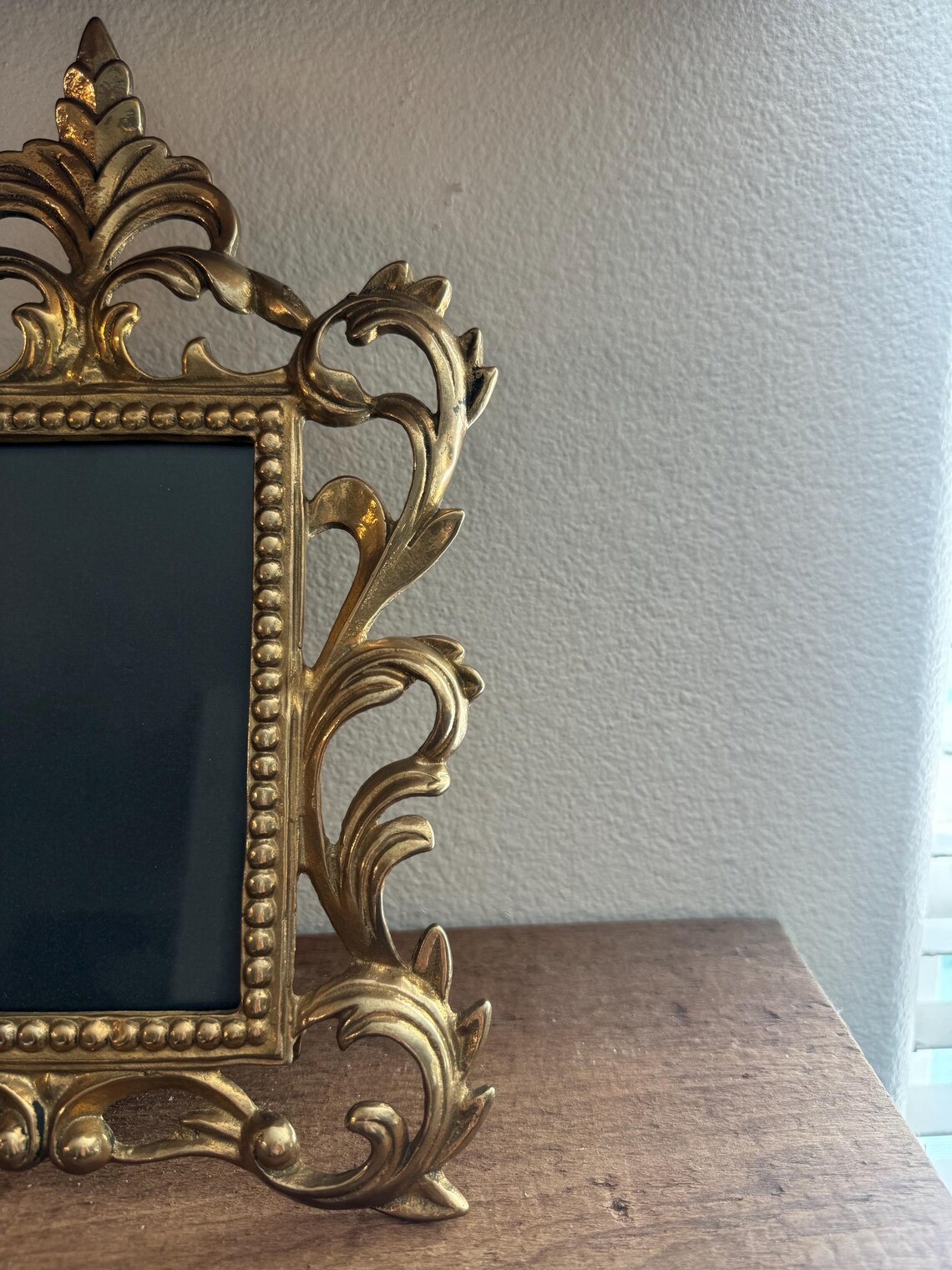Vintage Brass Frame Vintage Ornate Frame Vintage Victorian Picture ...