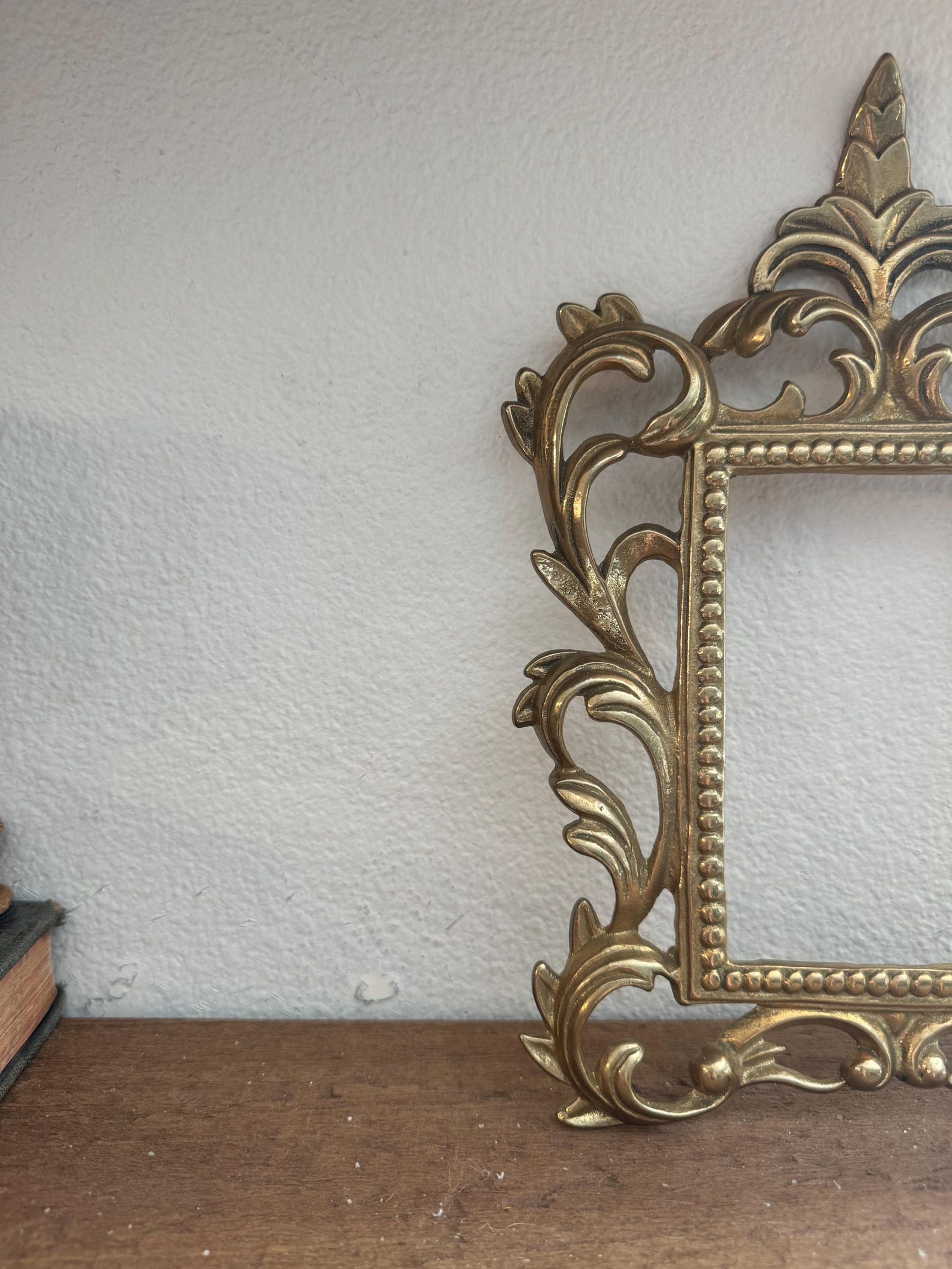 Vintage Brass Frame - Vintage Ornate Frame - Vintage Victorian Picture ...