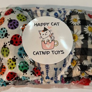 6 Pack Catnip Fish Toys Fish Catnip Toys Six Organic - Etsy