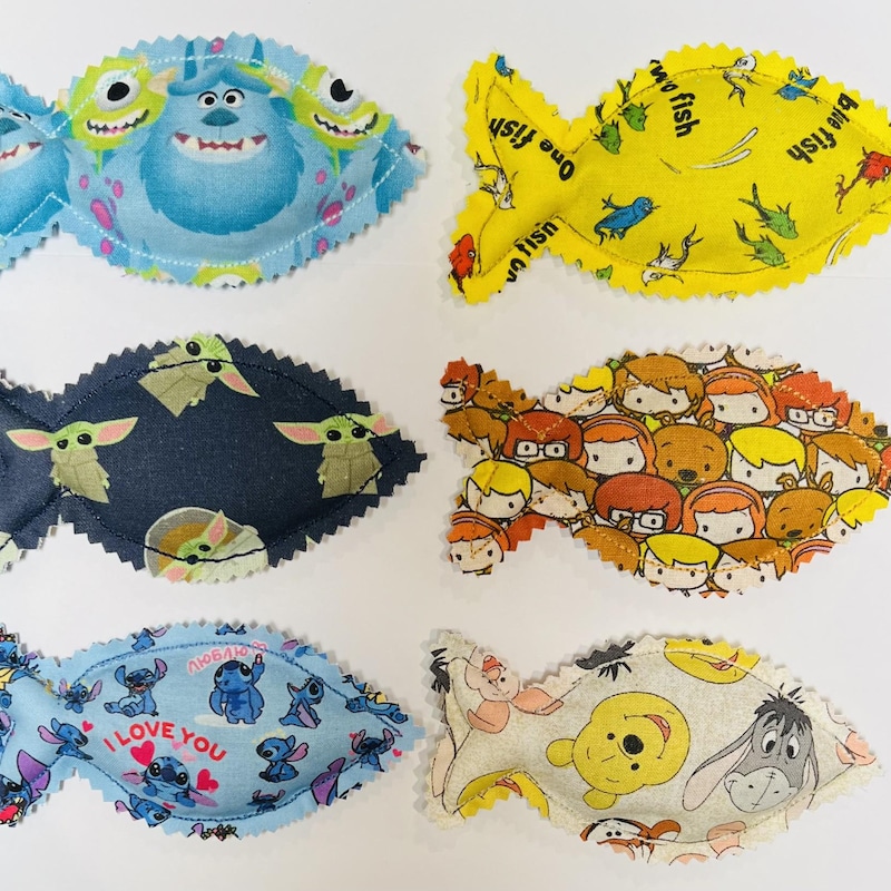 Fish Cat Toy Pack - Etsy
