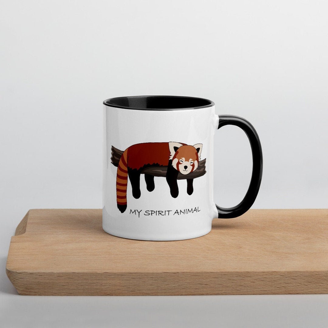 Red Panda Mug Red Panda Baby Sleeping Red Panda Animal Mug - Etsy