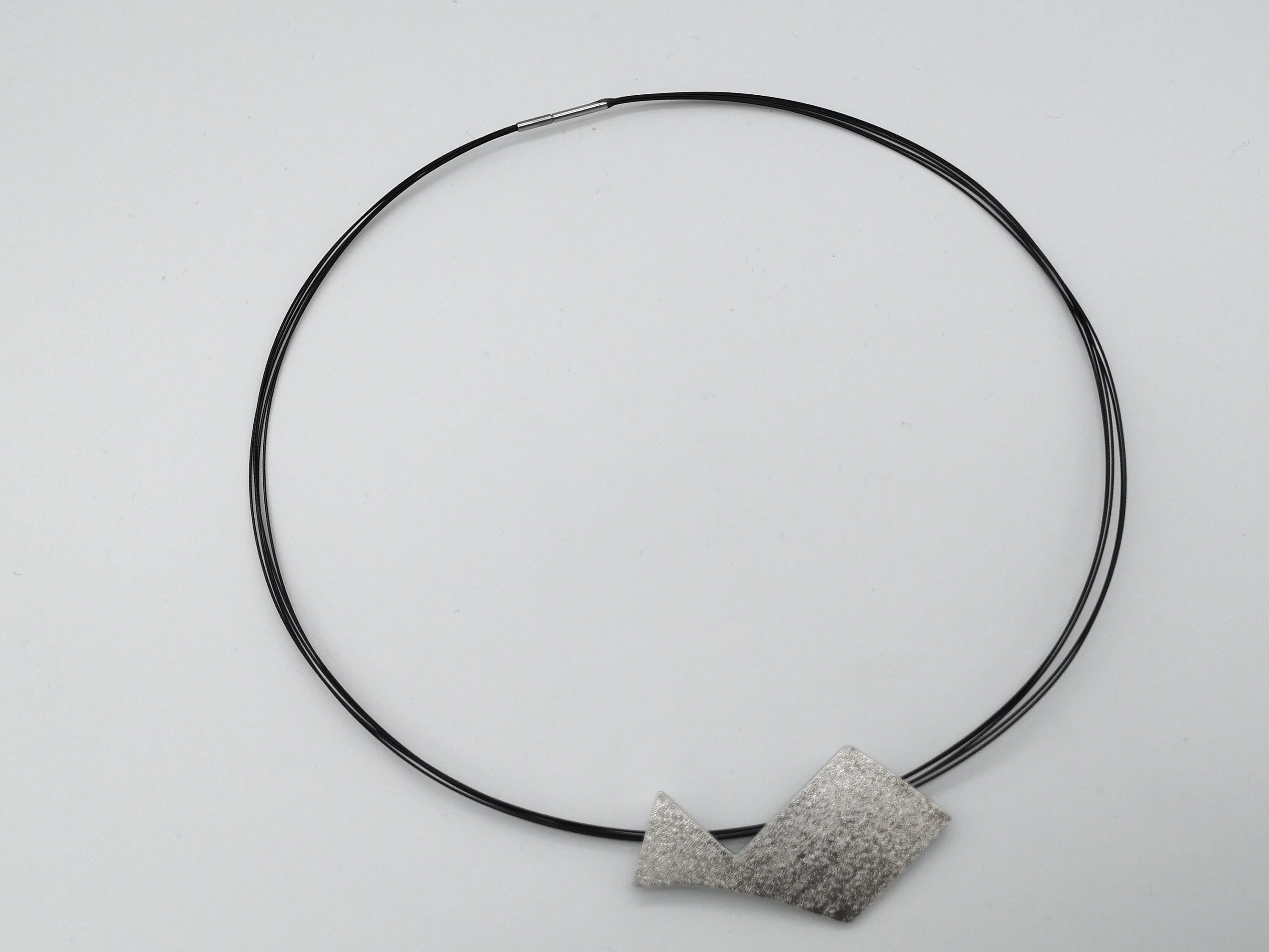 Stainless Steel Wire Collar, Bayonet Clasp, Braided Stainless Steel ...