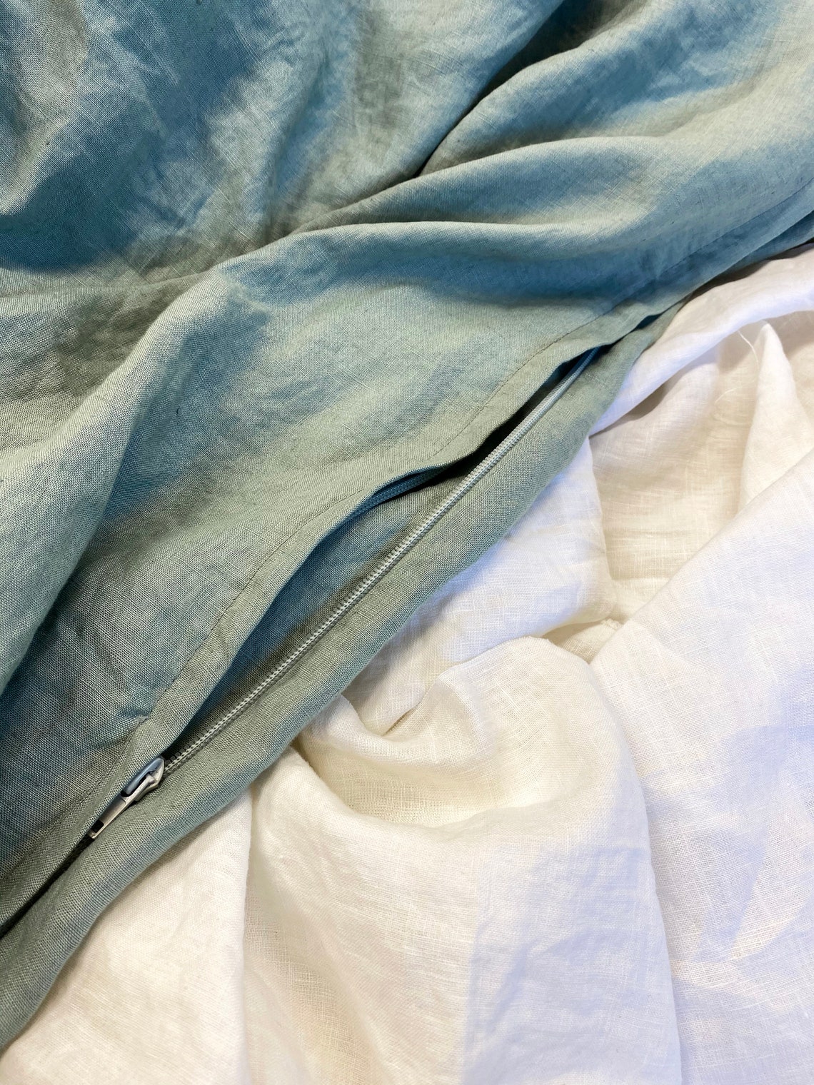 Linen Duvet Cover With Zipper Closure Linen Bedding Linen - Etsy Canada