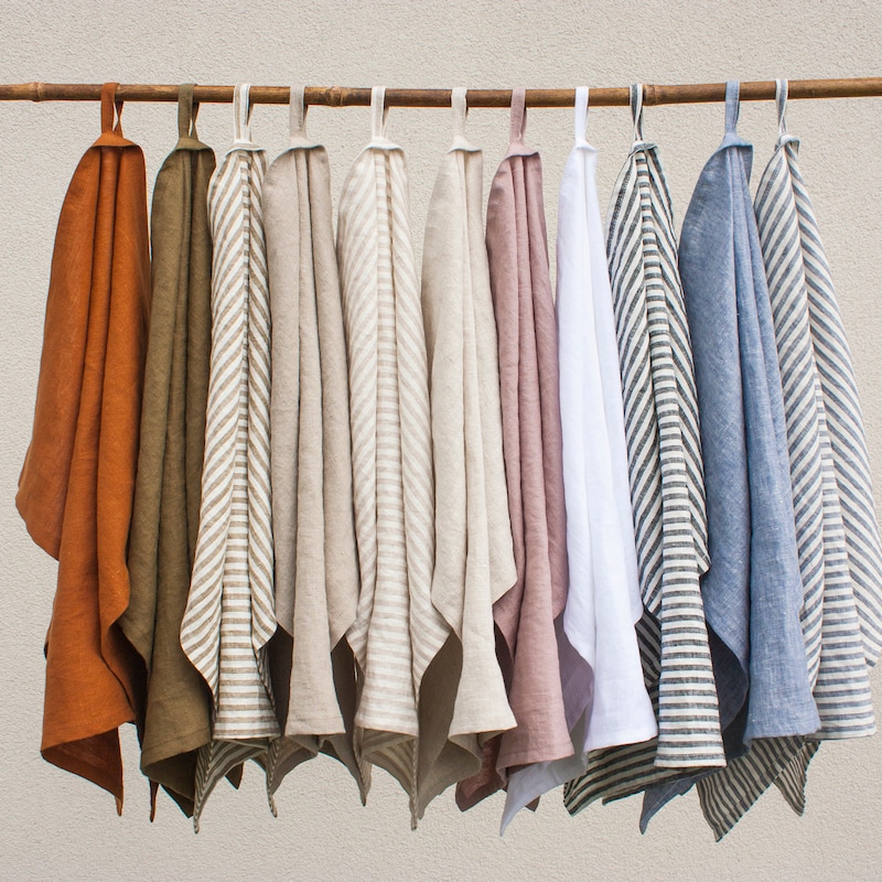 Linen Tea Towels - Etsy
