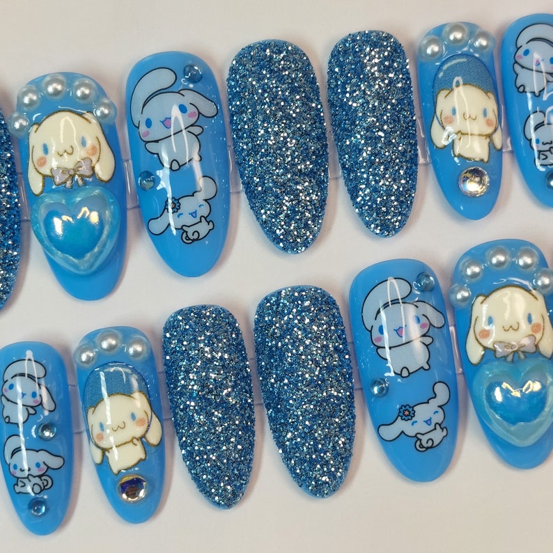 Cinnamoroll Gitter 20 PC FULL SET Handmade, Reusable, Hand Painted ...