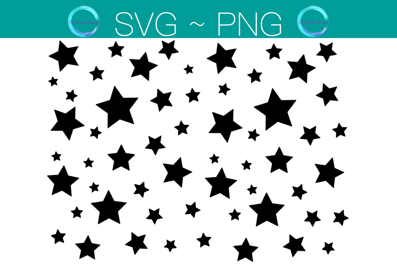 INSTANT DOWNLOAD // Multi Sized Star Confetti // Svg and Png Files - Etsy