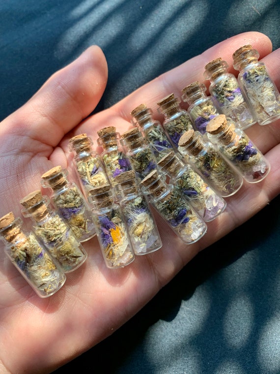 Sobriety/addiction/bad Habit Purging Spell Jar Charm Necklace - Etsy