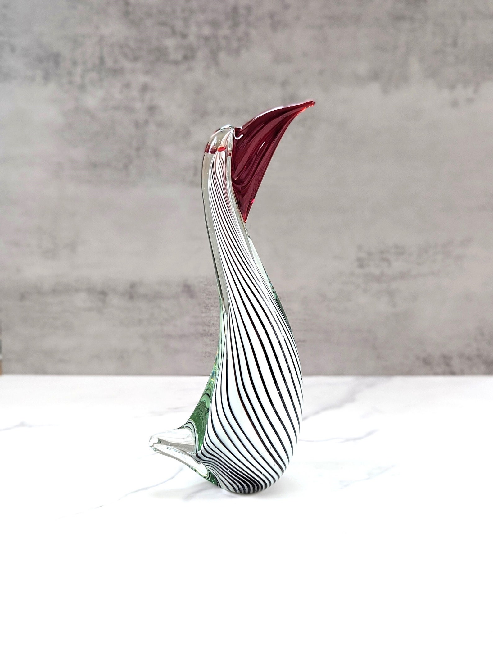Vintage Murano Italian Blown Glass Toucan Pelican Bird 12 Sculpture - Etsy