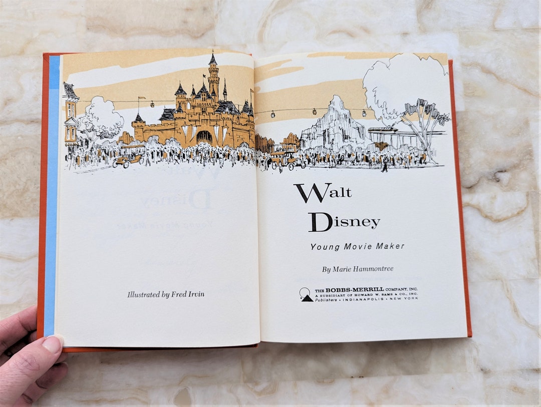 Walt Disney Young Movie Maker Book 1969, Hardcover Signed/inscribed by ...