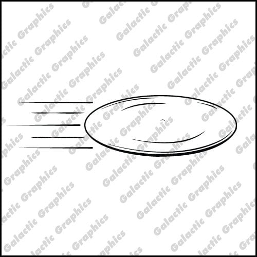 Disc Golf Disc Flying .svg .pdf .png Frisbee Flying - Etsy