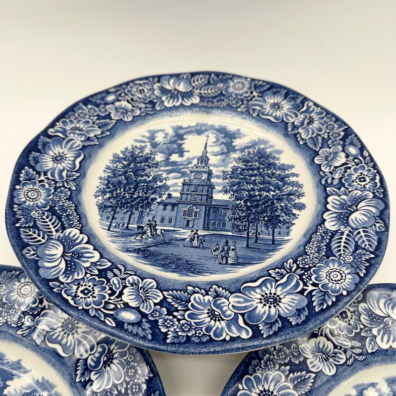 Liberty Blue Dishes - Etsy