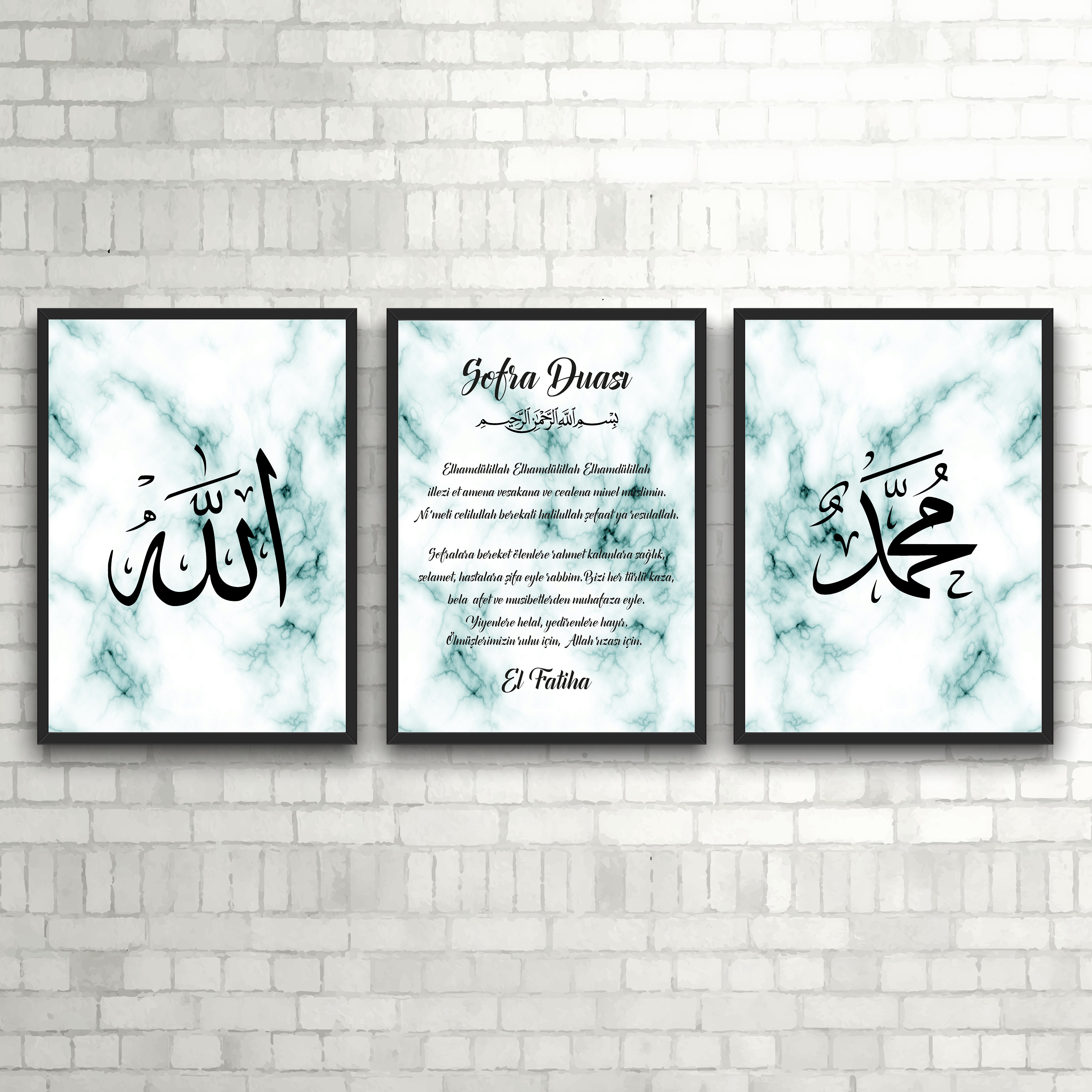 Sofra Duasi Yesil Set - Etsy