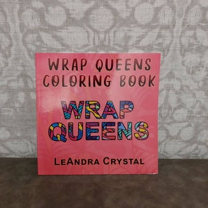 Wrap Queens Coloring Book Adult Coloring Book Coloring Book Head Wraps ...