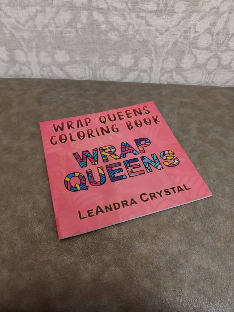 Wrap Queens Coloring Book Adult Coloring Book Coloring Book Head Wraps ...