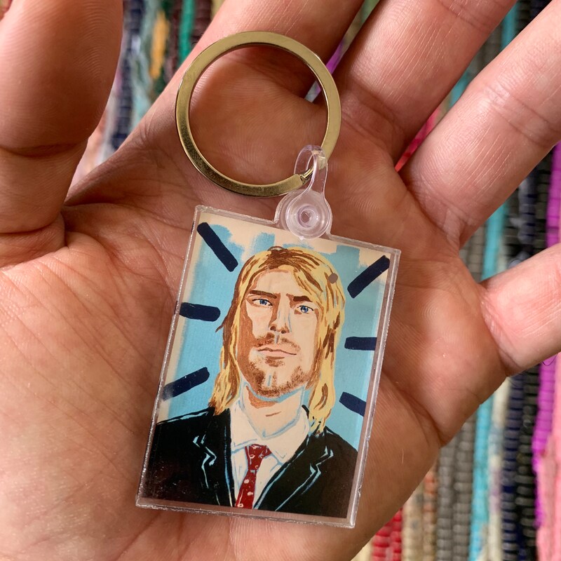 Nirvana Keychain - Etsy