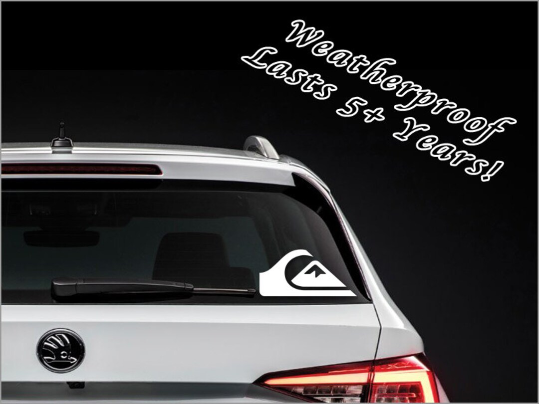 Quicksilver Surfing Logo Sticker Decal - Etsy