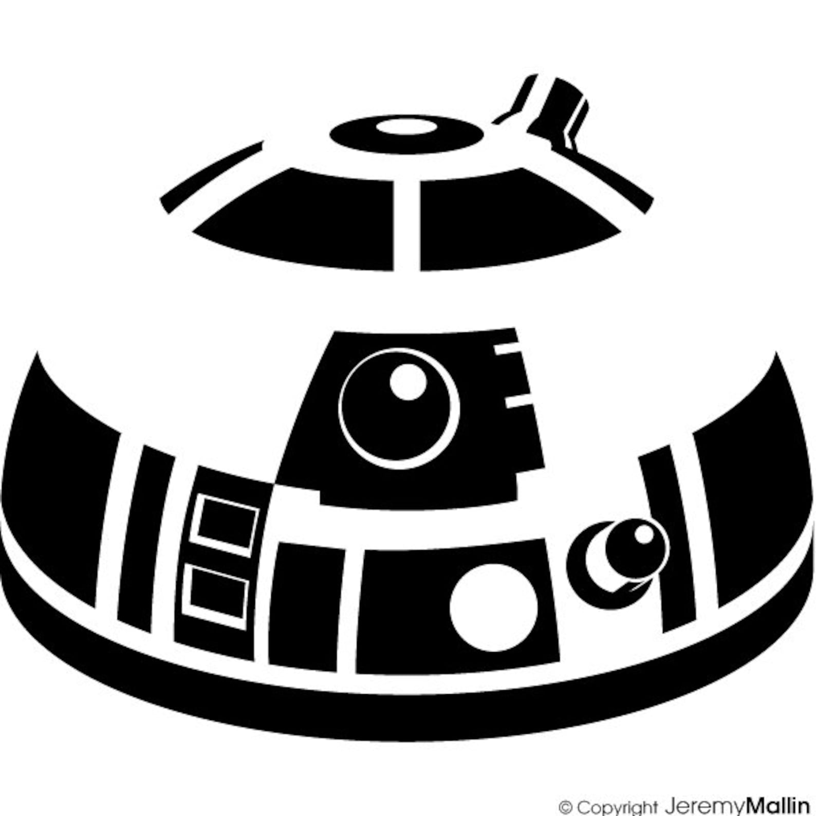 Star Wars R2-D2 Sticker Decal | Etsy