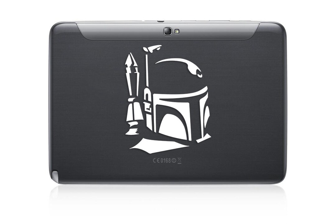 Boba Fett Mandalorian Helmet Sticker Decal - Etsy