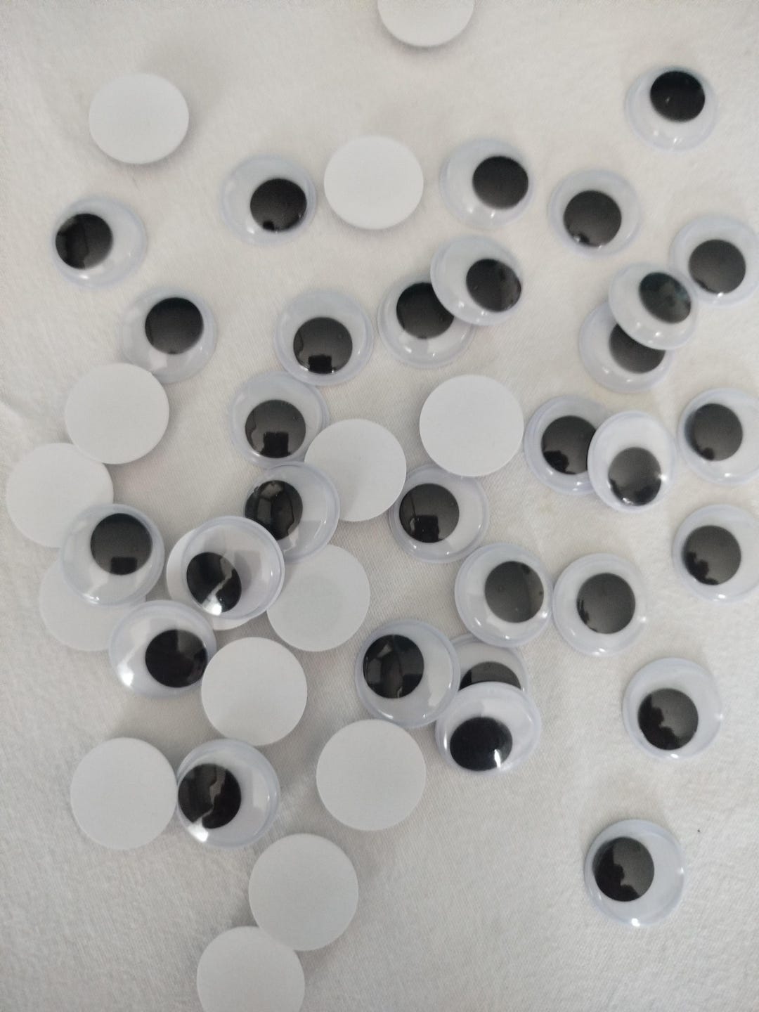 Stick-on Eyes, Googly Eyes, 20mm Adhesive Eyes, Self-adhesive Eyes - Etsy