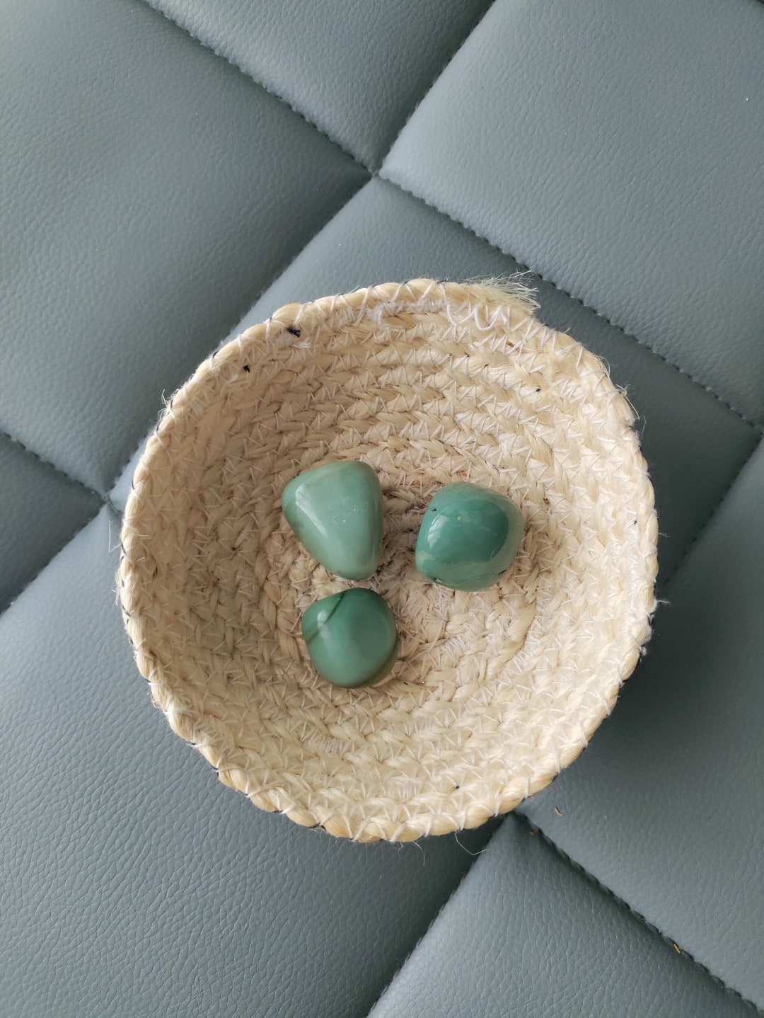 Green Polychrome Jasper, Rolled Stone, Natural Stone - Etsy