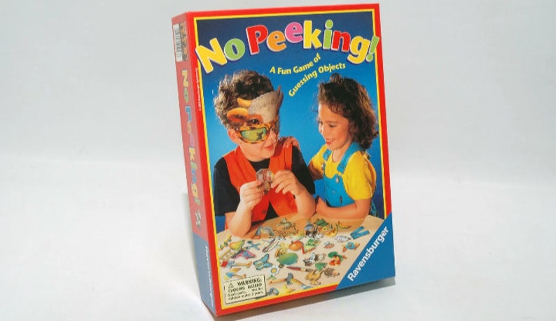 Ravensburger No Peeking Board Game Guessing Objects Childrens - Etsy