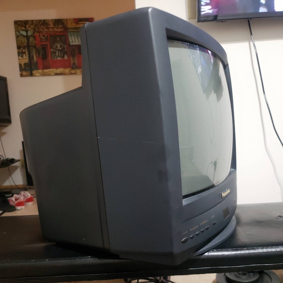 Vintage 1999 Panasonic 14.5 Télévision Noir TV | Etsy
