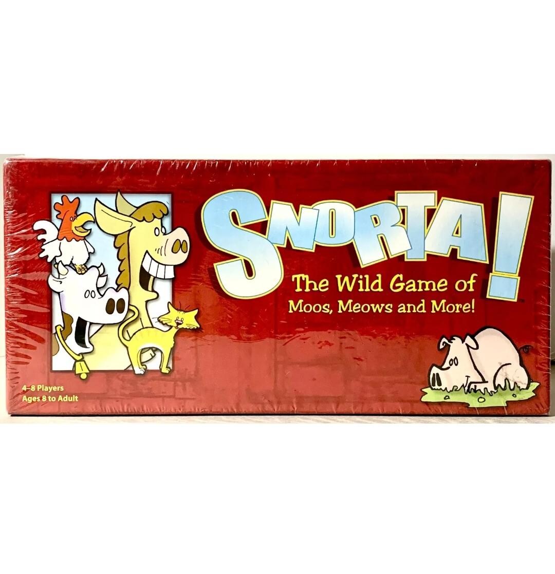 2005 Snorta Game Out the Box Game the Wild Game of Moos Meows and More ...