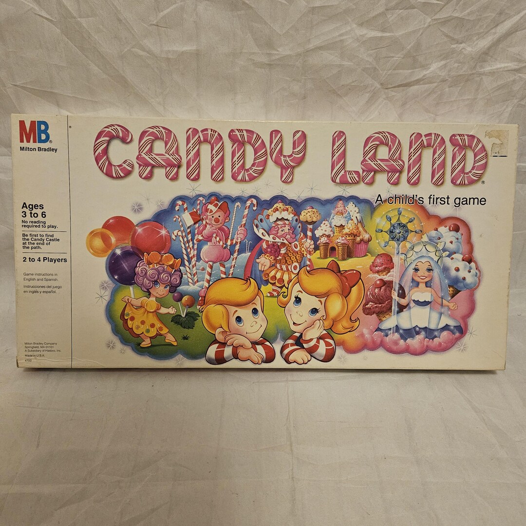 Box Open but New W/ Wear - 1984 Candy Land Board Game Milton Bradley Candyland - Etsy