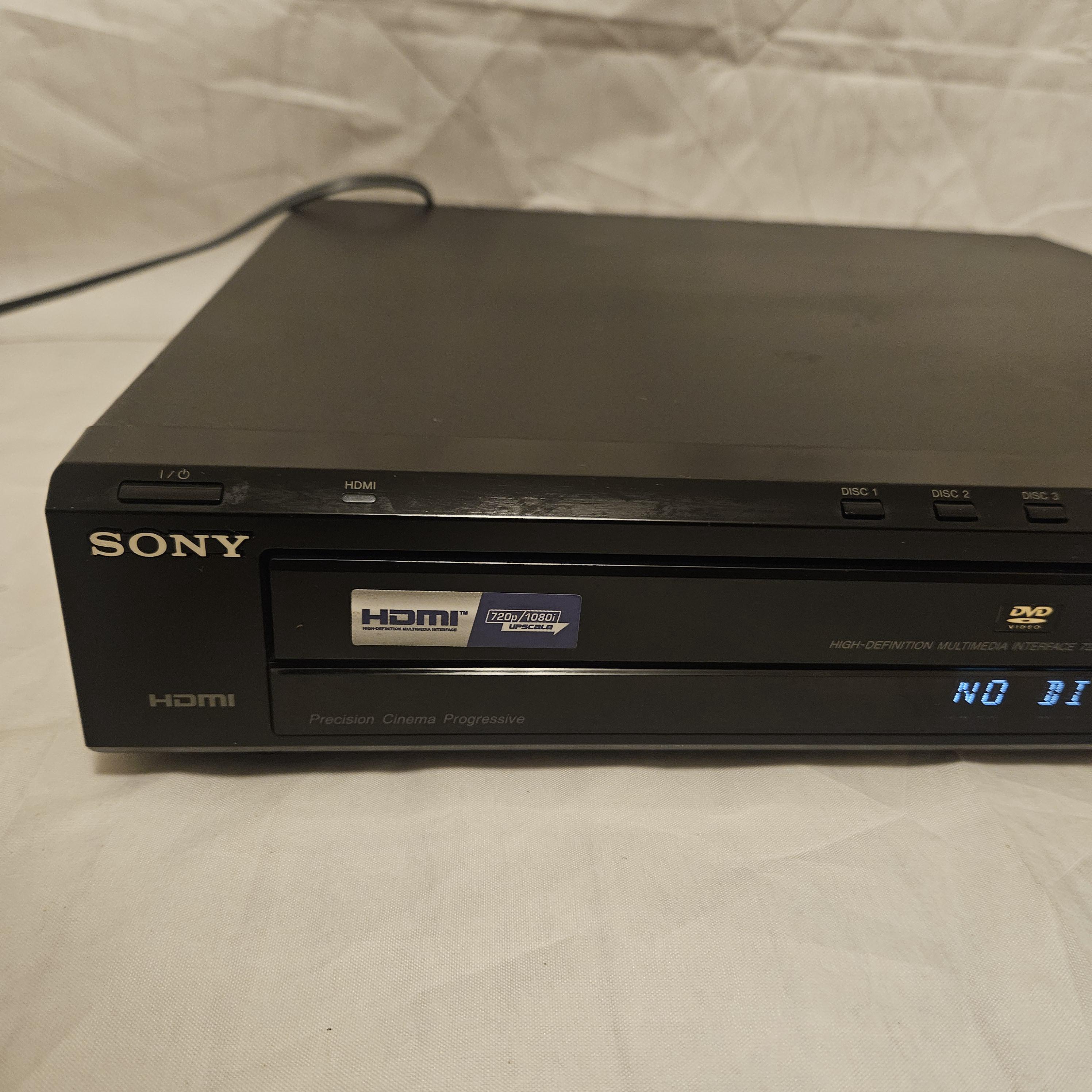 Sony DVP-NC85H 5-disc Dvd/cd Player Changer HDMI 1080P No Remote tested ...