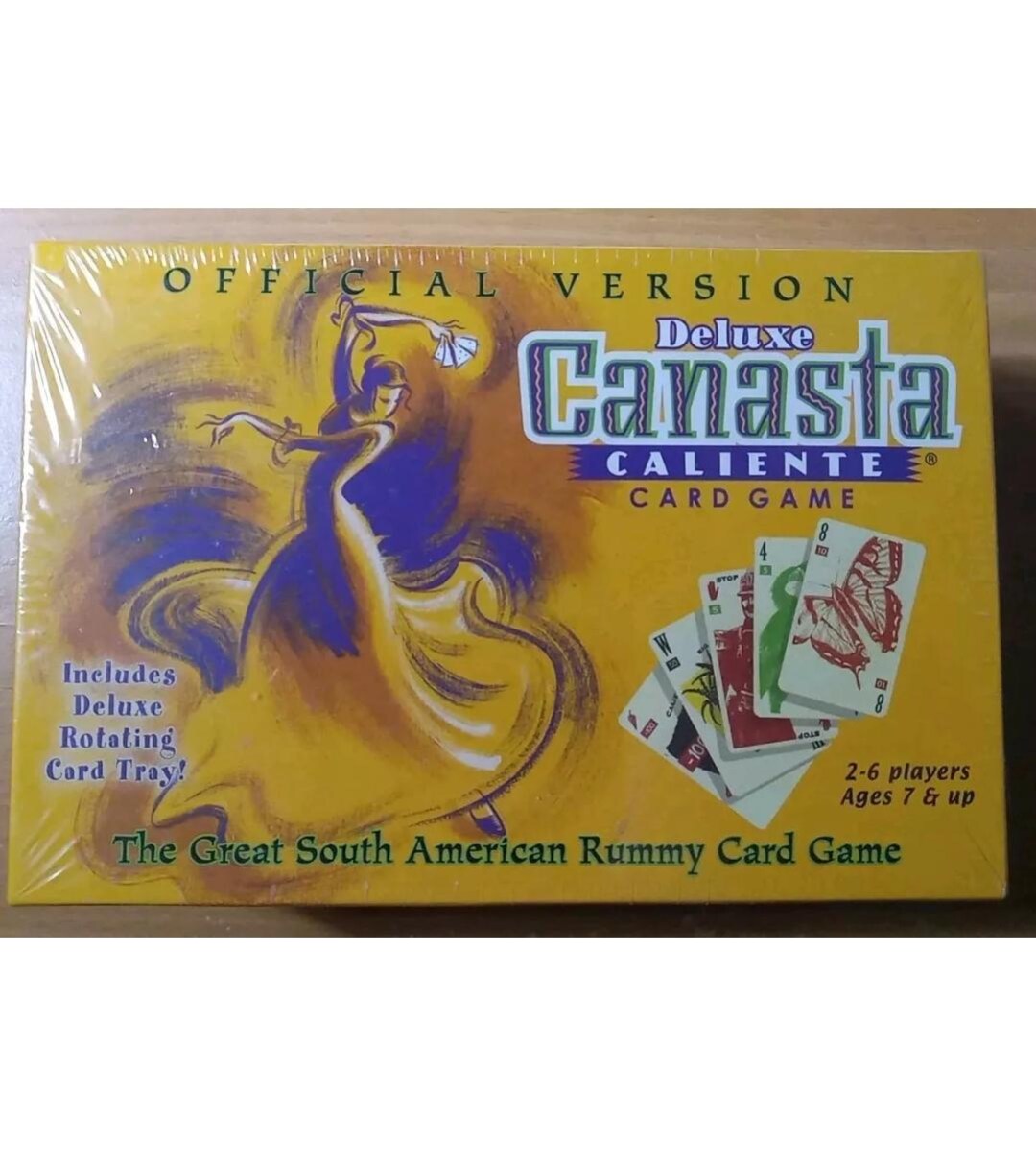 Deluxe Canasta Caliente Card Game Vintage 2003 New Sealed Winning Moves ...