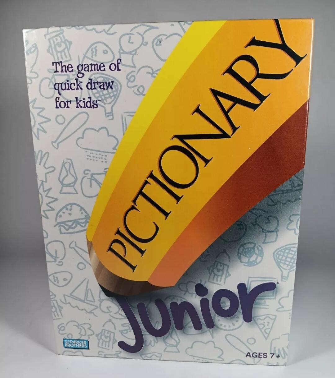Pictionary Junior Board Game the Game of Quick Draw New Sealed - Etsy