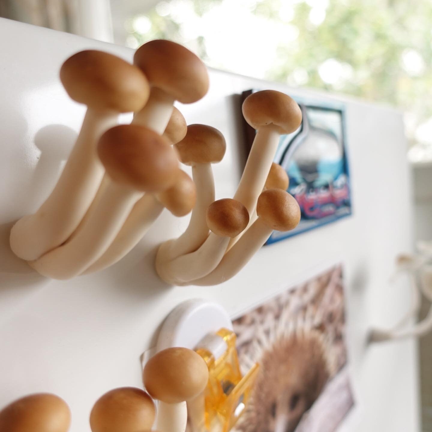 Handmade Cluster Mushroom Magnet, Figurines, Clay Mushroom, Unique Gift ...