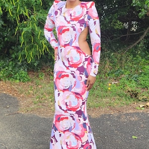 Open Back Dress/backless Dress Pattern|read Item Detail Before Purchase ...