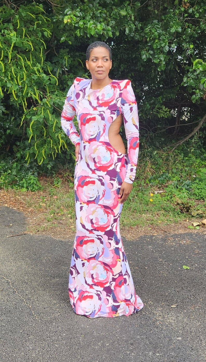 Open Back Dress/backless Dress Pattern|read Item Detail Before Purchase ...