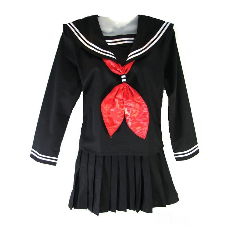 Japanese School Uniform Red - Etsy
