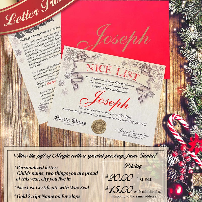 Santa Stocking - Etsy