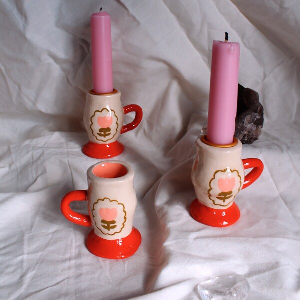 Mini Candle Holder - Etsy