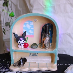 Portals Shrine, Handmade Clay Shrine, Hand Painted Mini Shrine, Altar ...