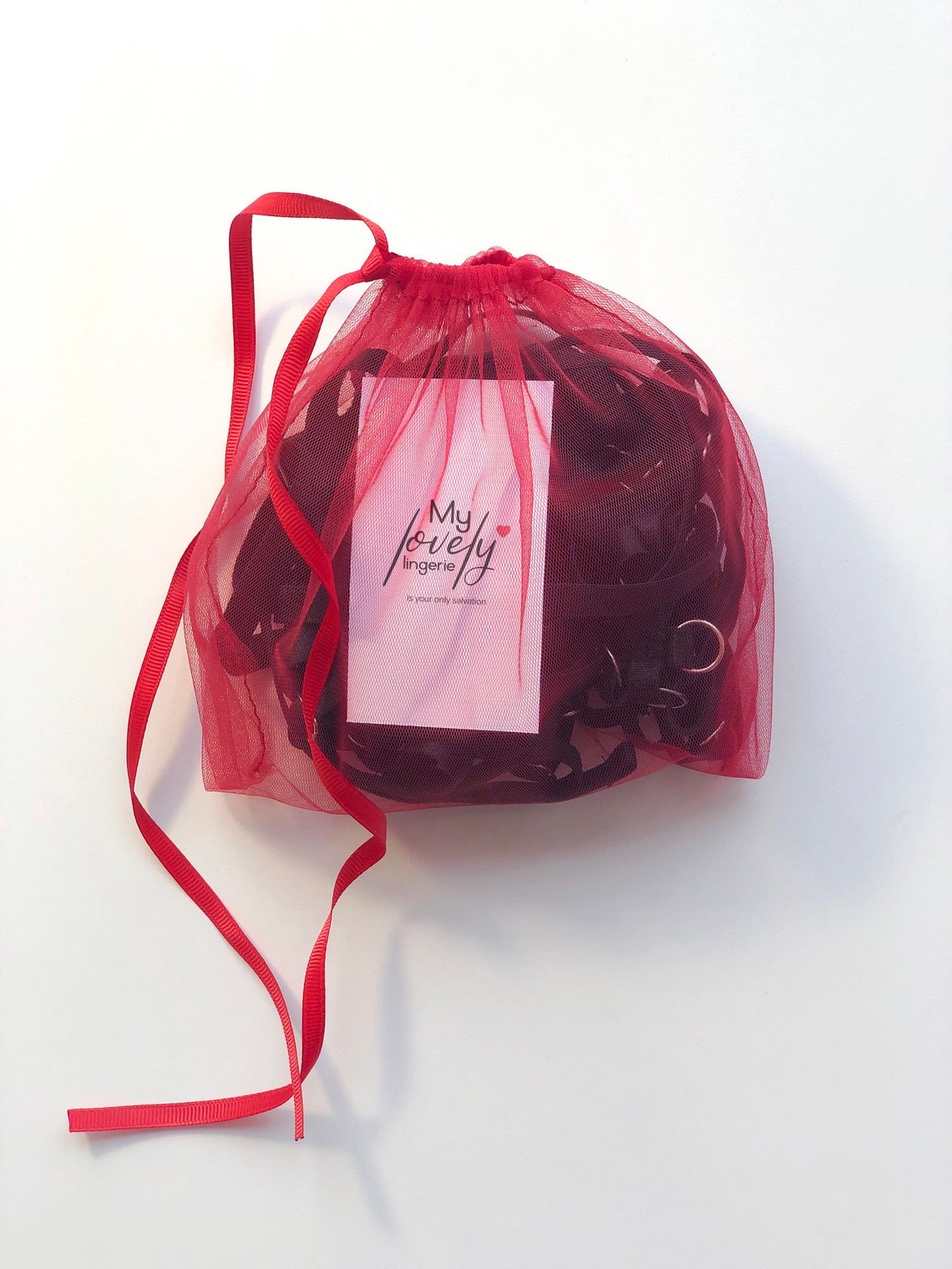 Gift Wrapping Available. Beautiful Handmade Sheer Mesh Bag for - Etsy UK