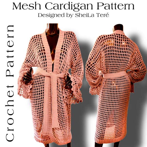 Mesh Robe - Etsy